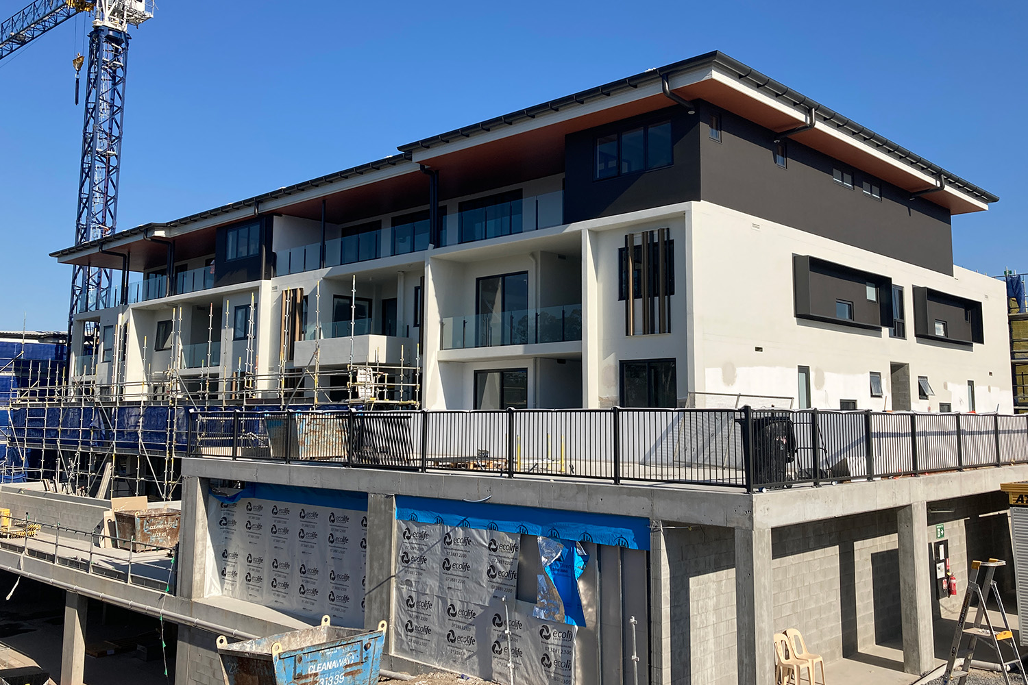 Construction progress powers on - Reside Communities